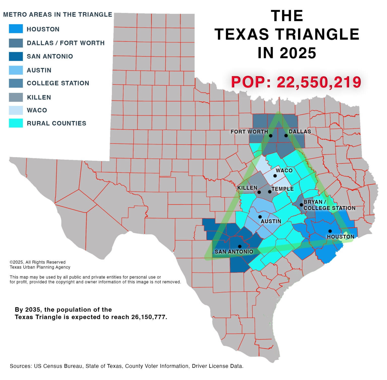 Growth Challenges and Opportunities in the Texas Triangle